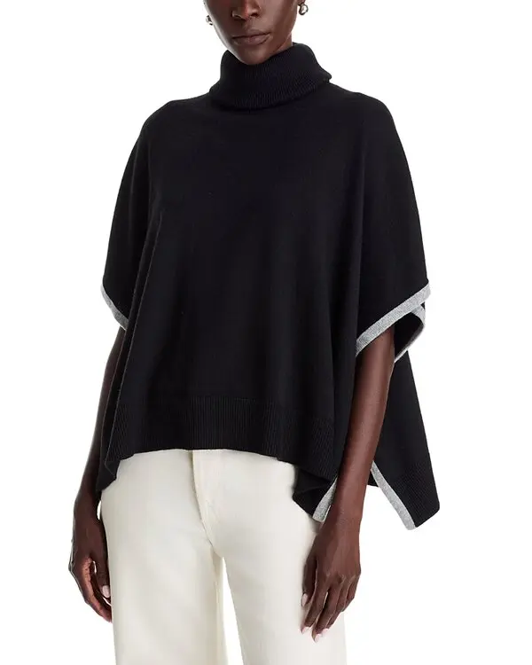 Echo Cozy Cowl Poncho - Black