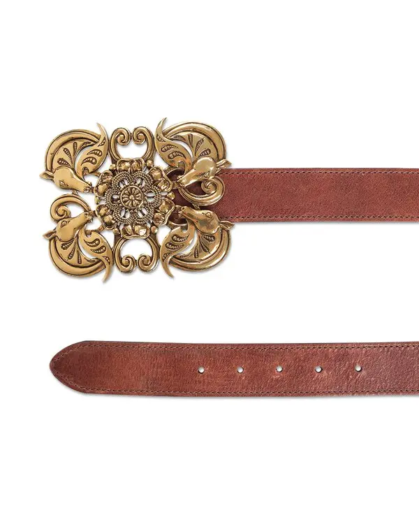 Chloé Modern Talismen Leather Belt - Authentic