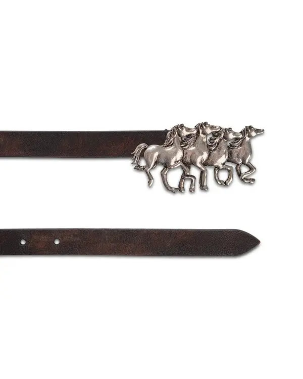 Chloé Wild Horses Leather Belt