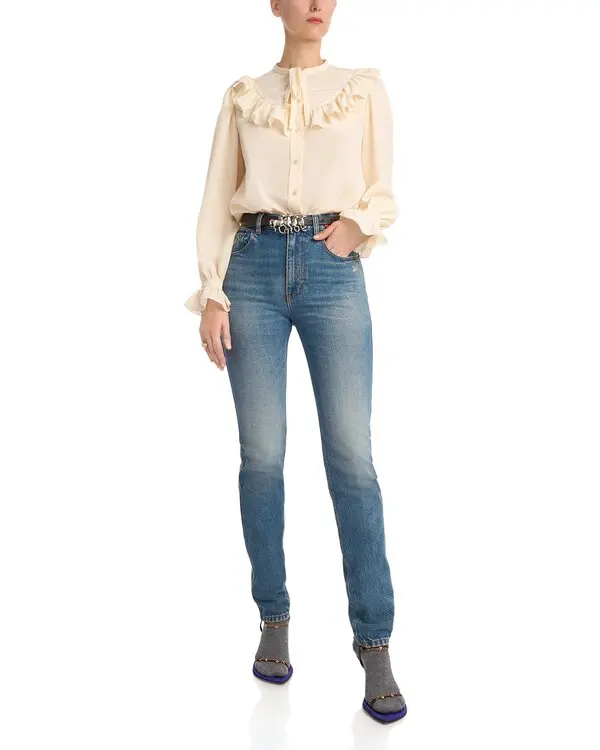 Chloé Wild Horses Leather Belt