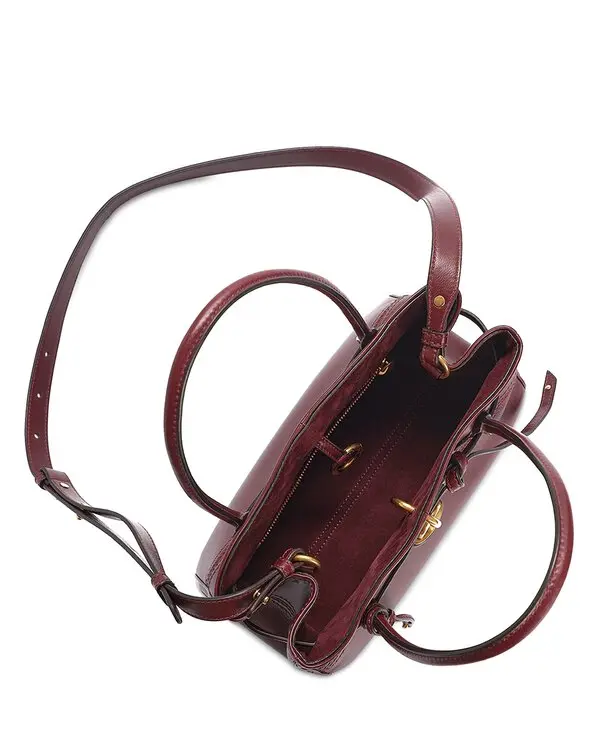 Chloé Paddington Sling Small Leather Handbag - Burnt Red