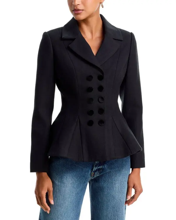 Aqua Peplum Slim Fit Blazer Exclusive