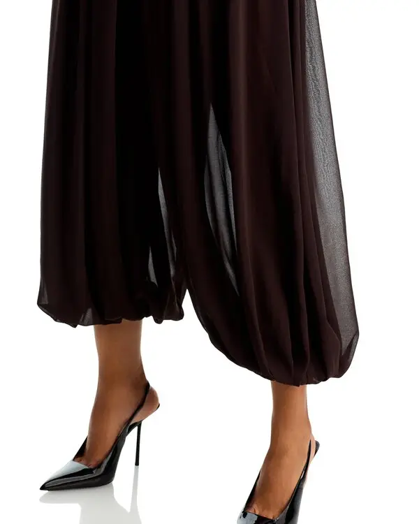 Aqua Long Sleeve Balloon Jumpsuit Exclusive
