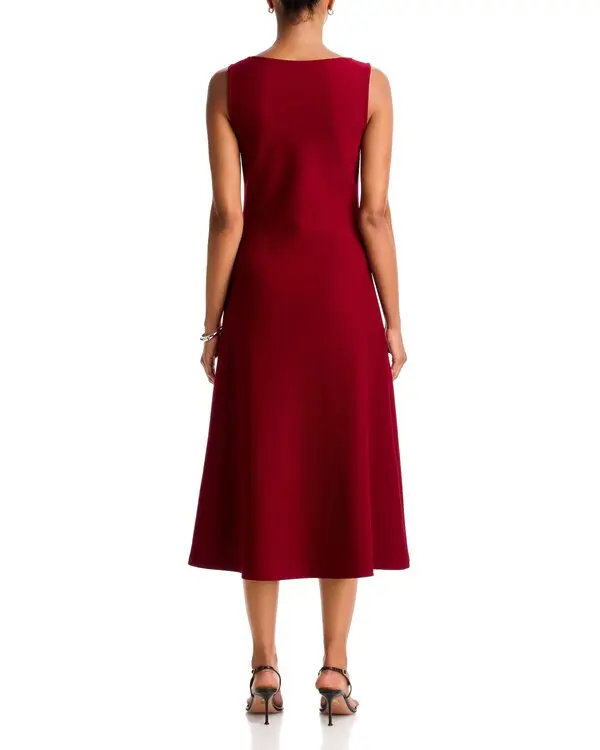 Aqua Sleeveless Scoop Neck Maxi Dress Exclusive
