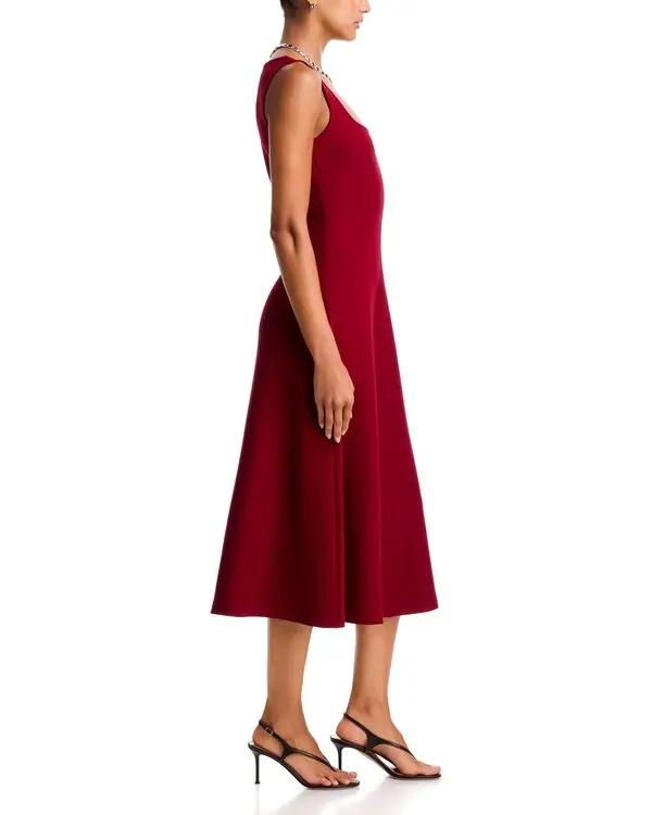 Aqua Sleeveless Scoop Neck Maxi Dress Exclusive