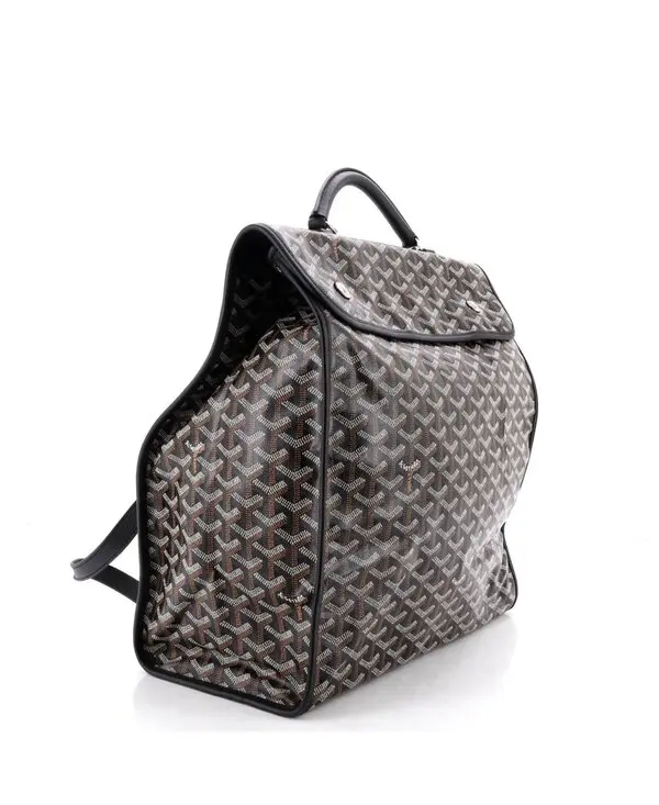Goyard Saint Leger Briefcase Backpack Coated Canvas