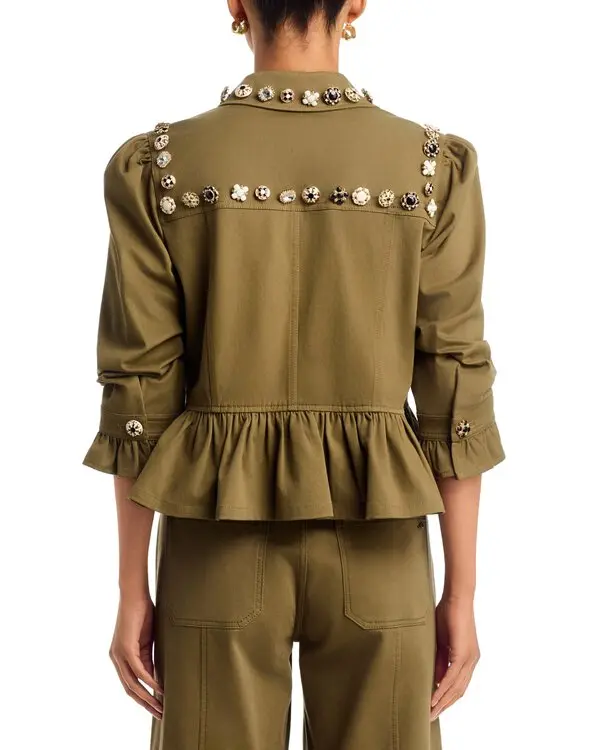 Cinq À Sept Delanie Mixed Buttons Jacket