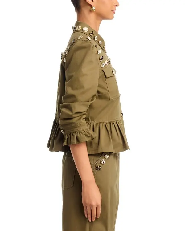 Cinq À Sept Delanie Mixed Buttons Jacket