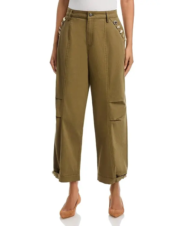 Cinq À Sept Agnes Mixed Buttons Pants