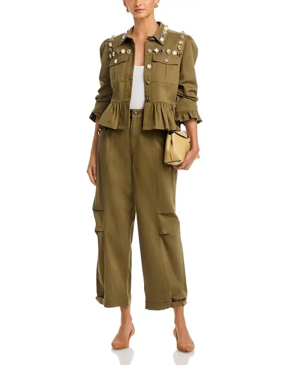 Cinq À Sept Agnes Mixed Buttons Pants
