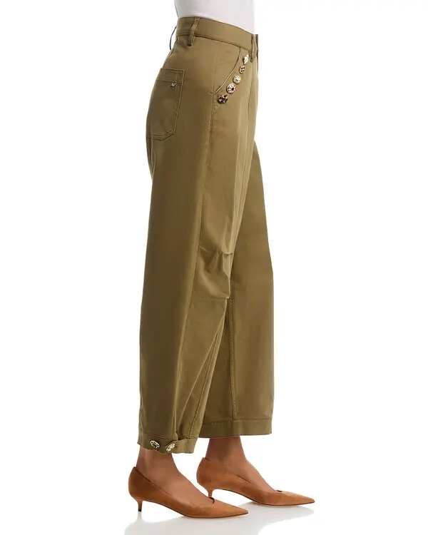 Cinq À Sept Agnes Mixed Buttons Pants