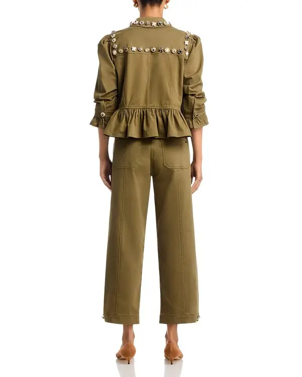 Cinq À Sept Agnes Mixed Buttons Pants