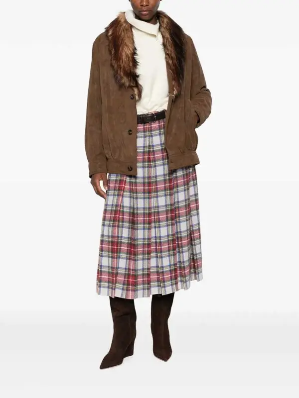 MAISON MARGIELA Faux-fur Collar Jacket