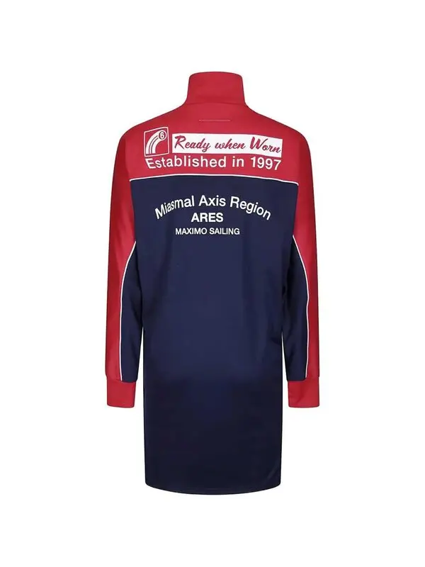 MAISON MARGIELA Logo-print Mini Dress