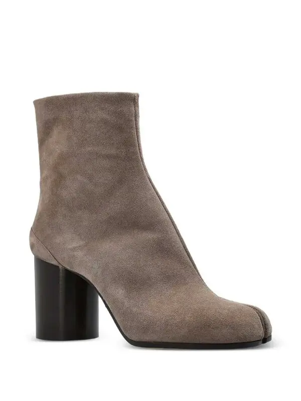 MAISON MARGIELA Suede Tabi Ankle Boots - Brown