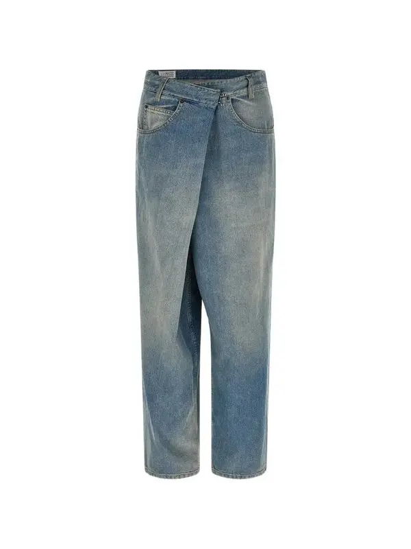 MAISON MARGIELA Asymmetric Jeans - Blue