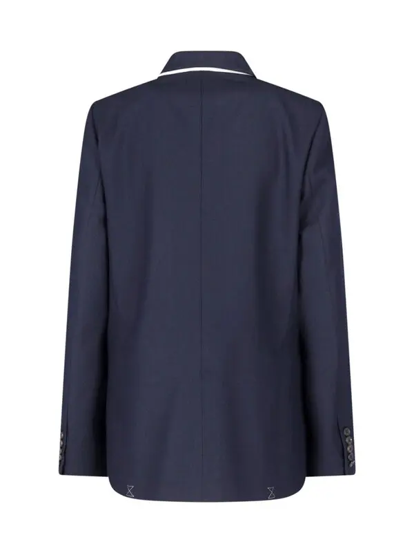 Dries Van Noten Double-breasted Embroidered Blazer