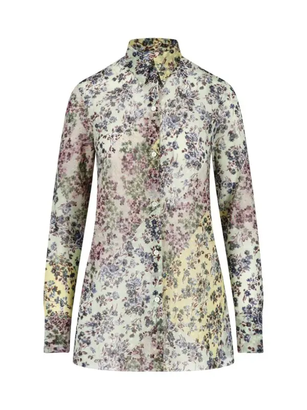 Dries Van Noten Jacquard Shirt - Multi
