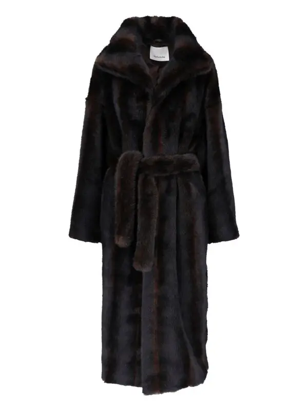 THE FRANKIE SHOP Maxi Coat "ravello - Brown