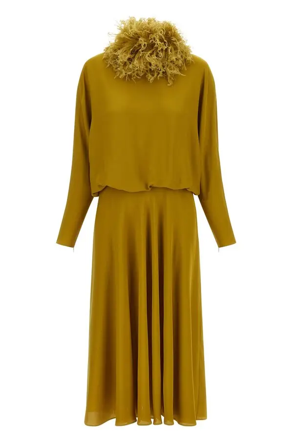 Valentino Garavani Georgette Dress - Green