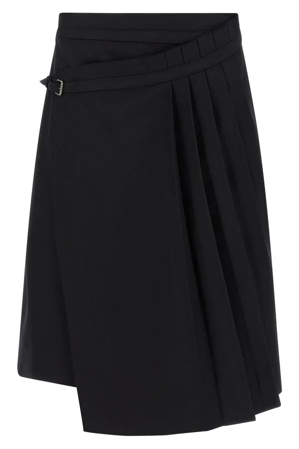 Dries Van Noten Kilt 'pim - Black