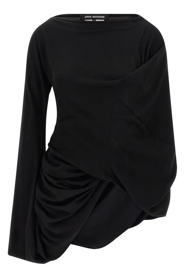 Junya Watanabe Draped Top - Black