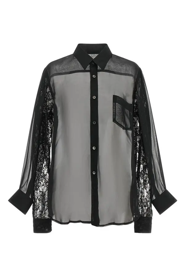 Comme Des Garçons Double Sleeve Shirt - Black