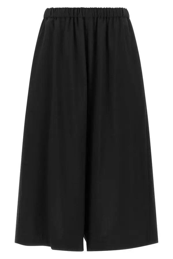 Comme Des Garçons Wool Culotte Pants