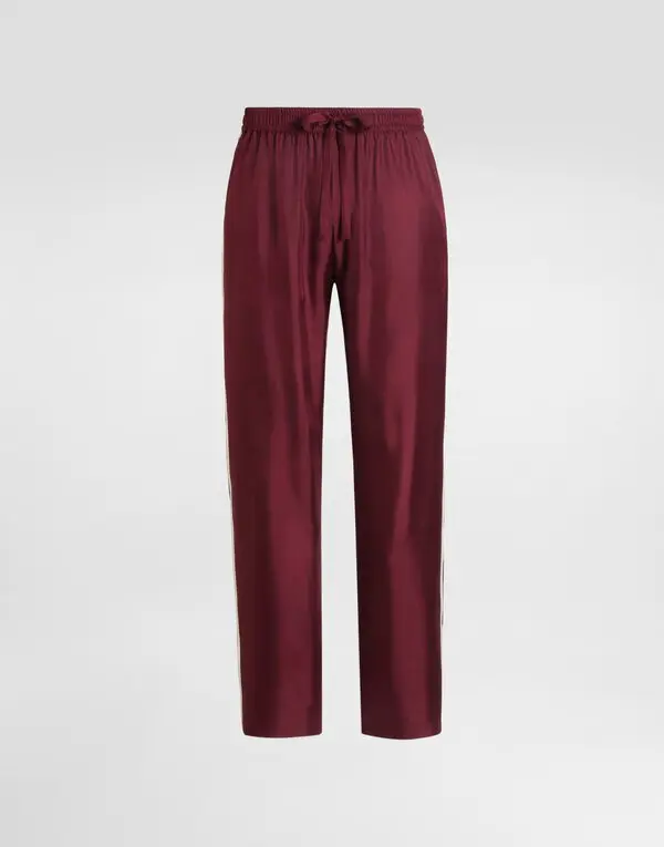 Dolce & Gabbana Vanity Silk Twill Trousers