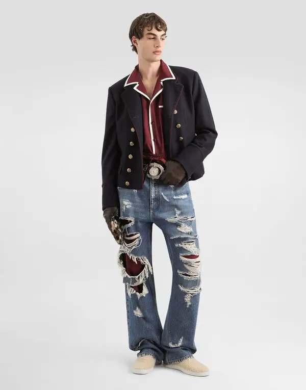 Dolce & Gabbana Vanity Silk Twill Trousers