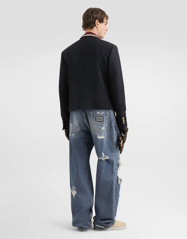 Dolce & Gabbana Vanity Silk Twill Trousers