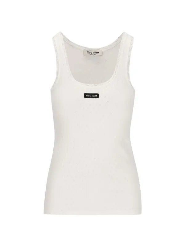 Miu Miu Log Octton Tank Top - Multicolor