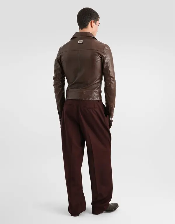 Dolce & Gabbana Wool Gabardine Trousers