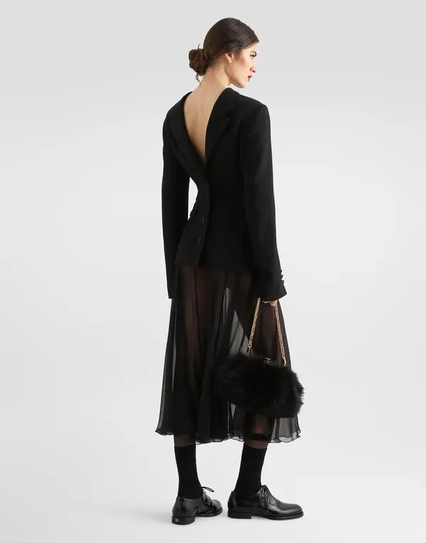 Dolce & Gabbana Double Wool Crêpe Jacket