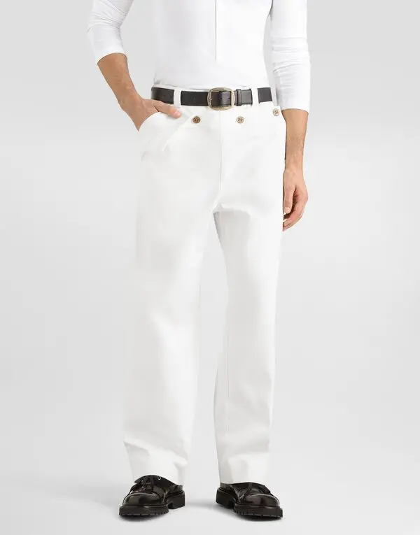 Dolce & Gabbana Cotton Trousers