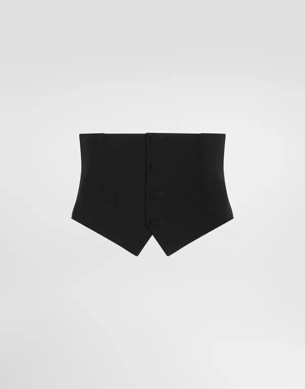 Dolce & Gabbana Micro-rib Cummerbund