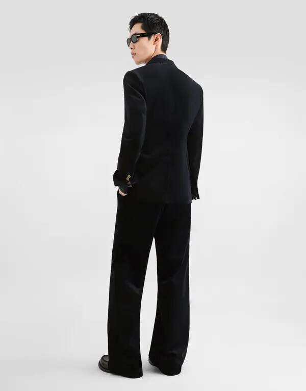 Dolce & Gabbana Portofino Double-breasted Velvet Jacket