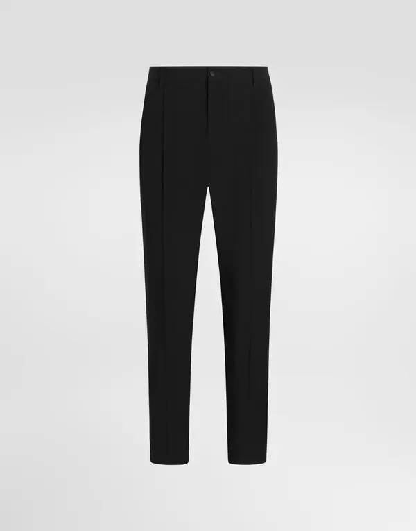 Dolce & Gabbana Cady Trousers - Black
