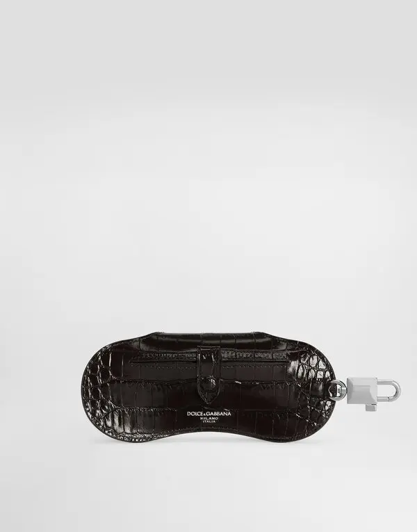 Dolce & Gabbana Alligator Eyewear Case