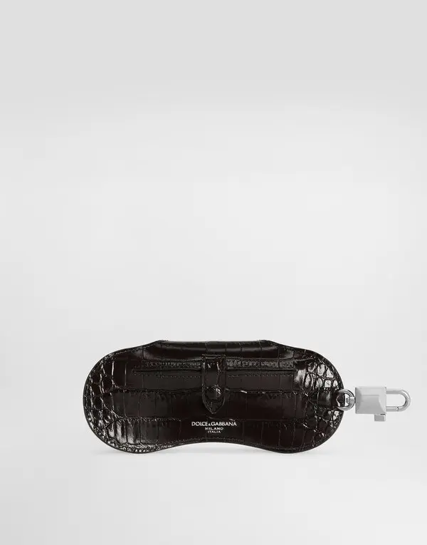 Dolce & Gabbana Alligator Eyewear Case