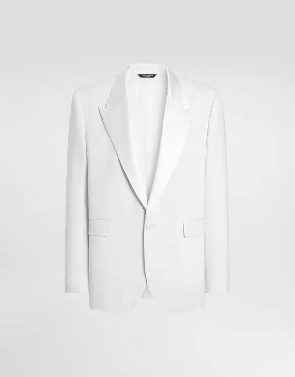 Dolce & Gabbana Palermo Single-breasted Tuxedo Jacket In Virgin Wool