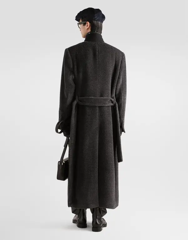 Dolce & Gabbana Double-breasted Alpaca Coat