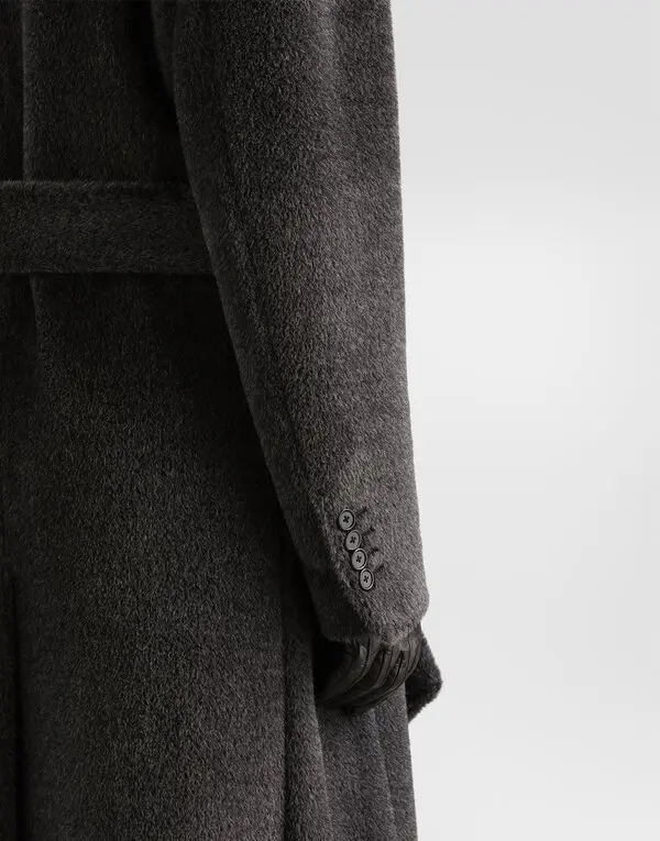 Dolce & Gabbana Double-breasted Alpaca Coat