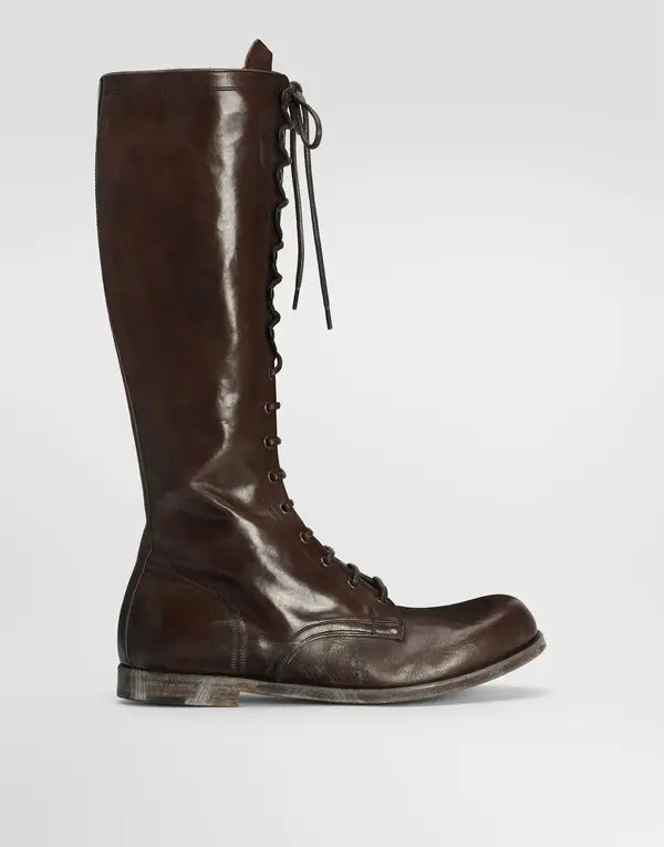 Dolce & Gabbana Leather Boot