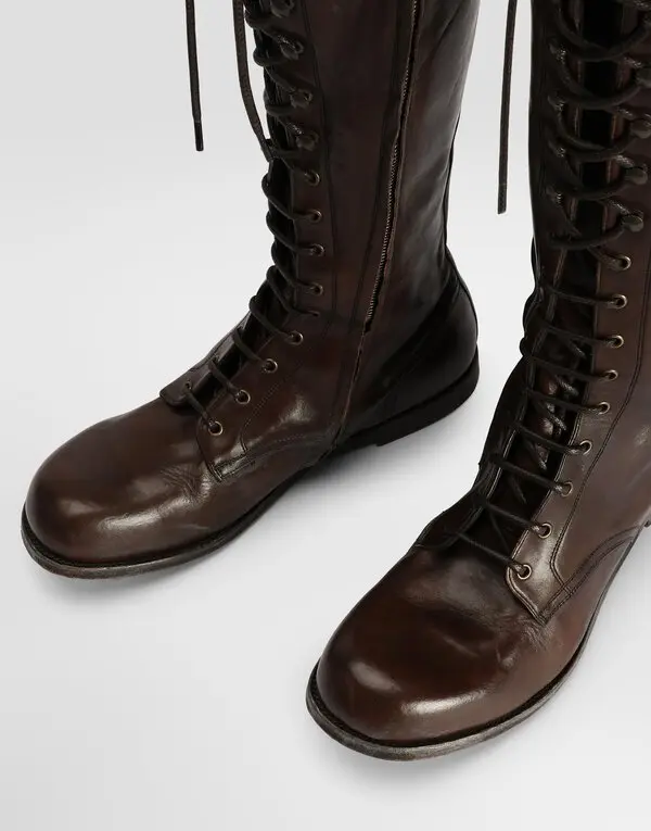 Dolce & Gabbana Leather Boot