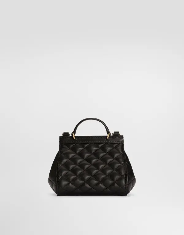 Dolce & Gabbana Sicily Handbag In Nappa Leather