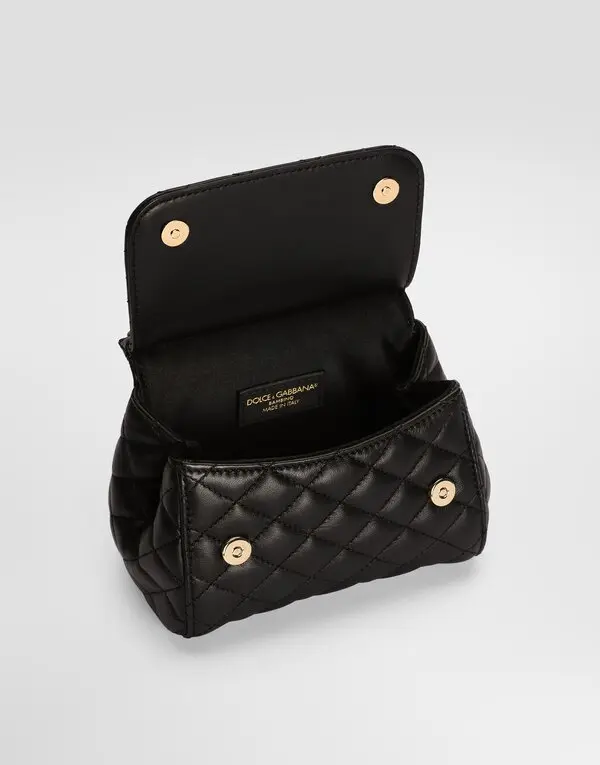 Dolce & Gabbana Sicily Handbag In Nappa Leather