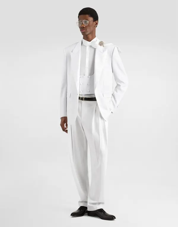 Dolce & Gabbana Micro-rib Trousers
