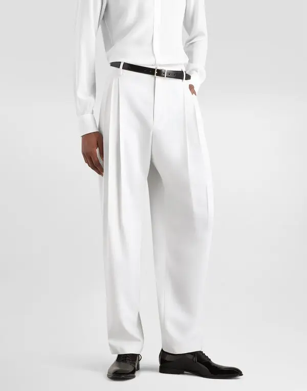 Dolce & Gabbana Micro-rib Trousers