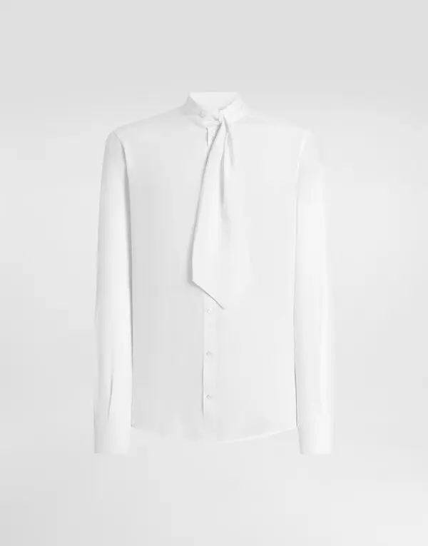Dolce & Gabbana Crêpe De Chine Martini Shirt